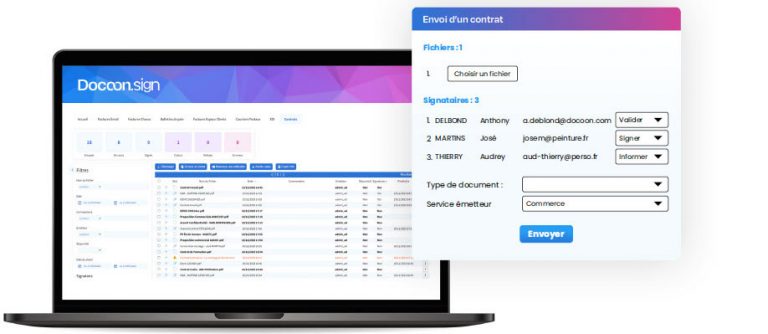 Logiciel signature électronique - Docoon